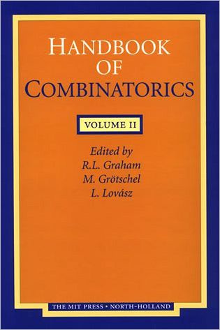 Handbook of Combinatorics, Volume 2 by Ronald L. Graham