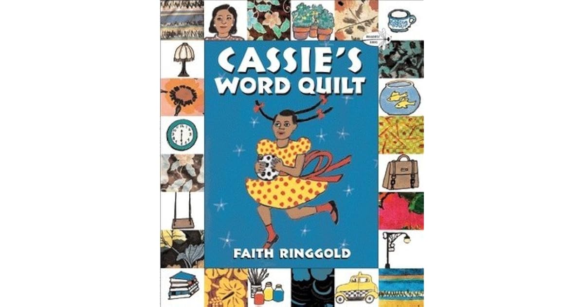 Cassie's Word Quilt by Faith Ringgold