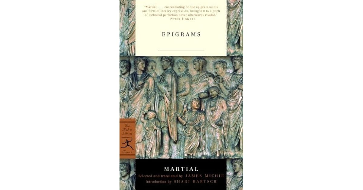 Epigrams by Marcus Valerius Martialis
