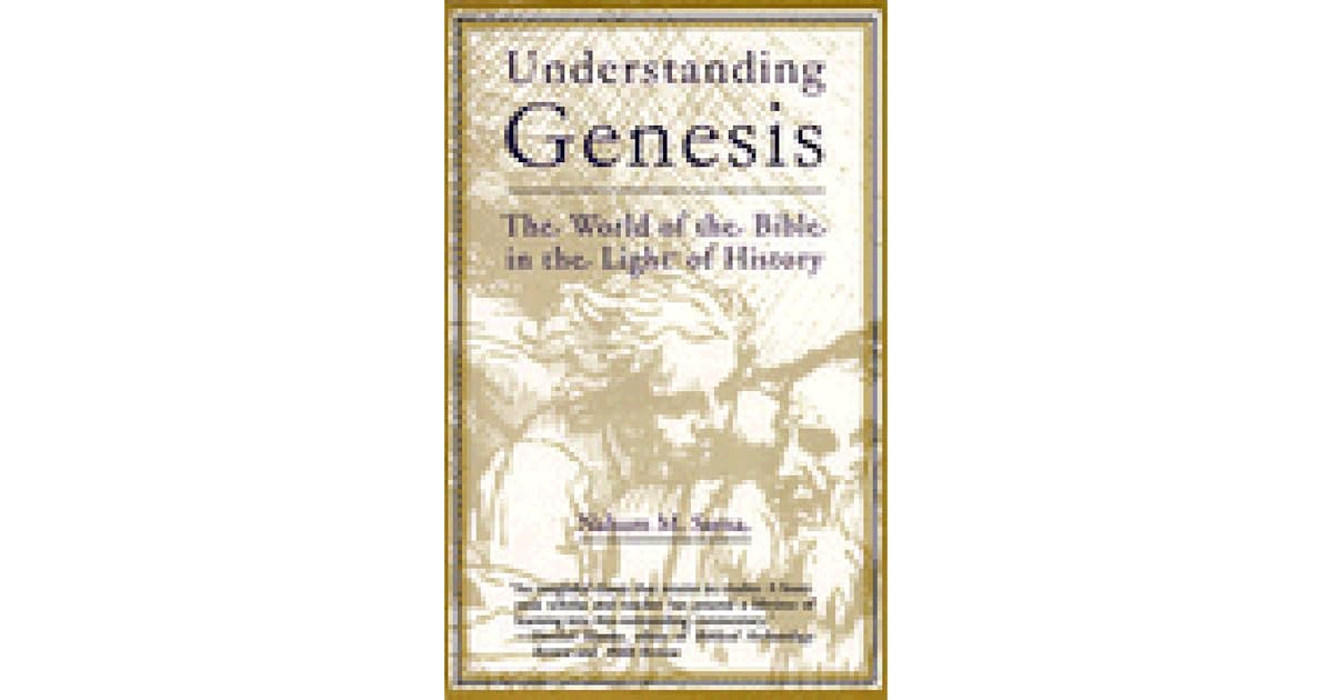 Understanding Genesis by Nahum M. Sarna