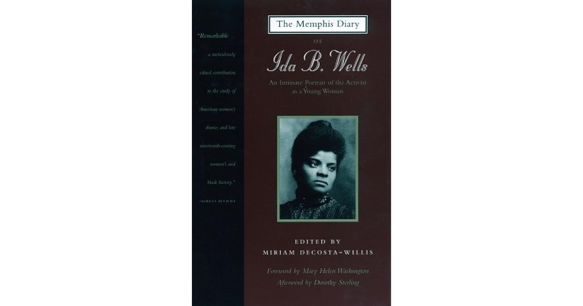 The Memphis Diary of Ida B. Wells by Ida B. Wells-Barnett