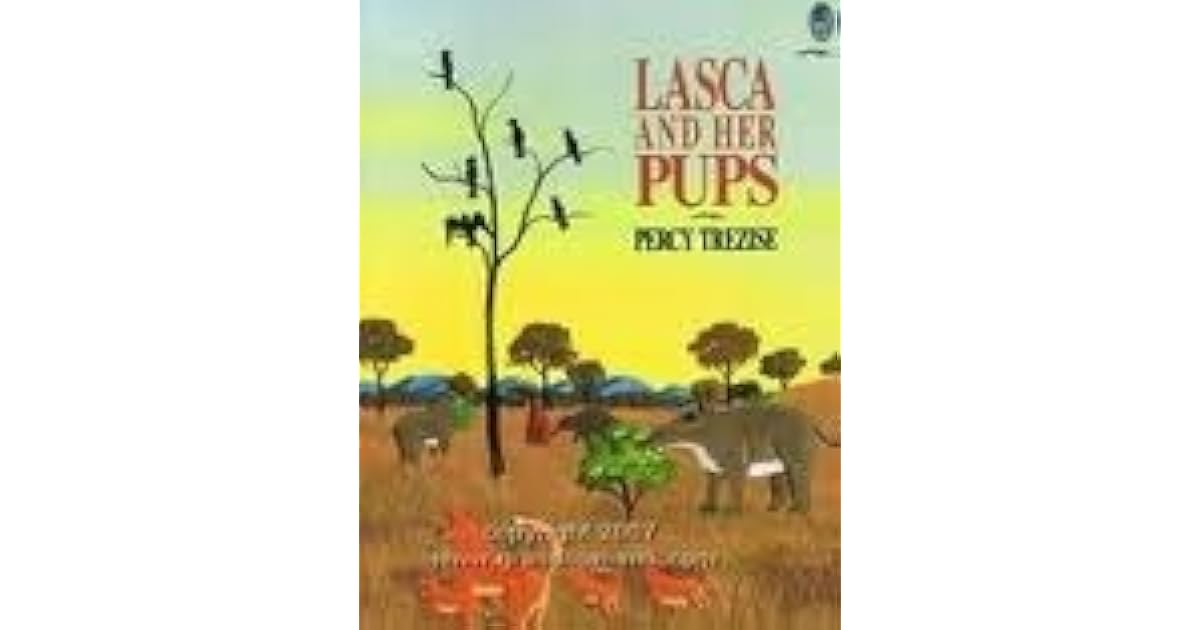 Lasca and Her Pups by Percy Trezise