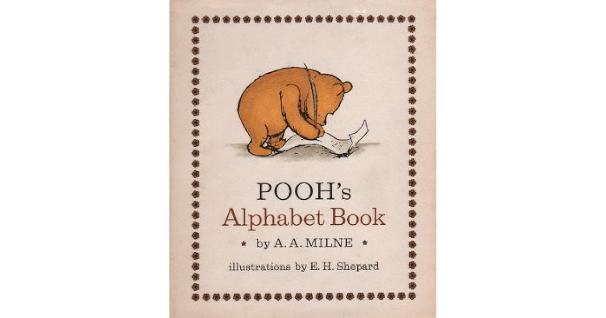 Winnie-The-Pooh's Alphabet Book by A.A. Milne