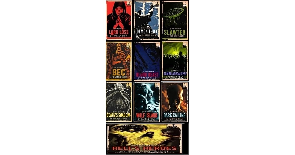 Darren Shan Demonata Collection: Thin Executioner, Demon Thief, Lord ...