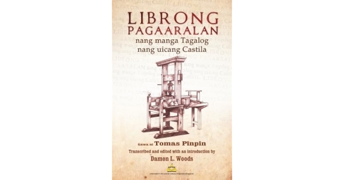 Librong Pagaaralan nang manga Tagalog nang uicang Castilla by Tomas Pinpin