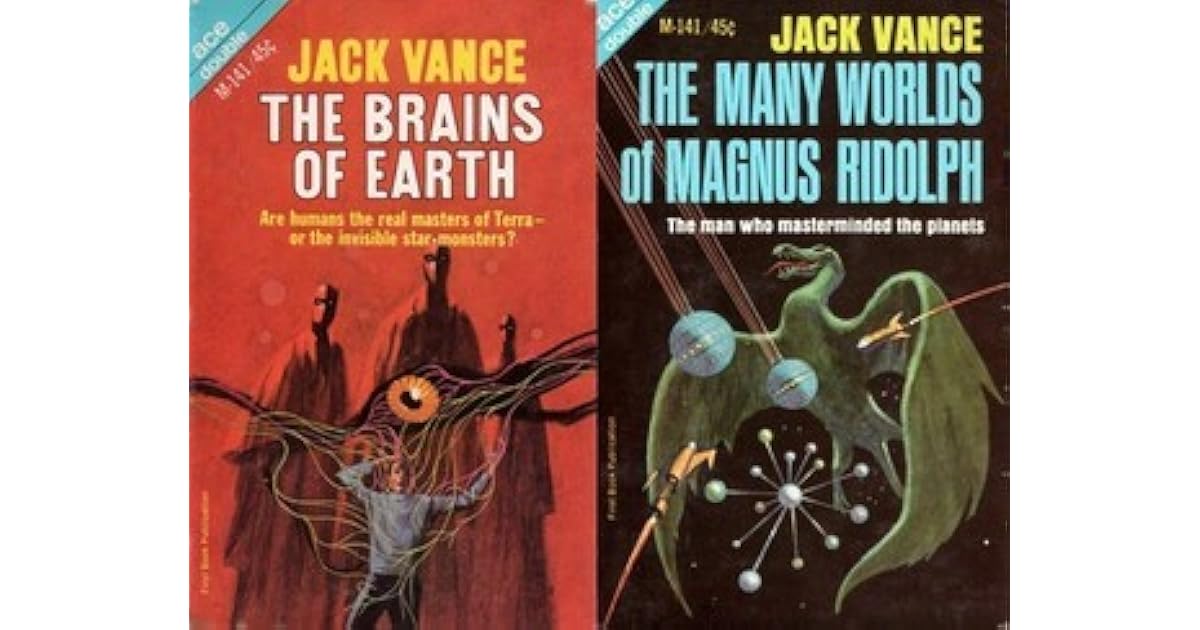 The Brains of Earth / The Many Worlds of Magnus Ridolph by Jack Vance