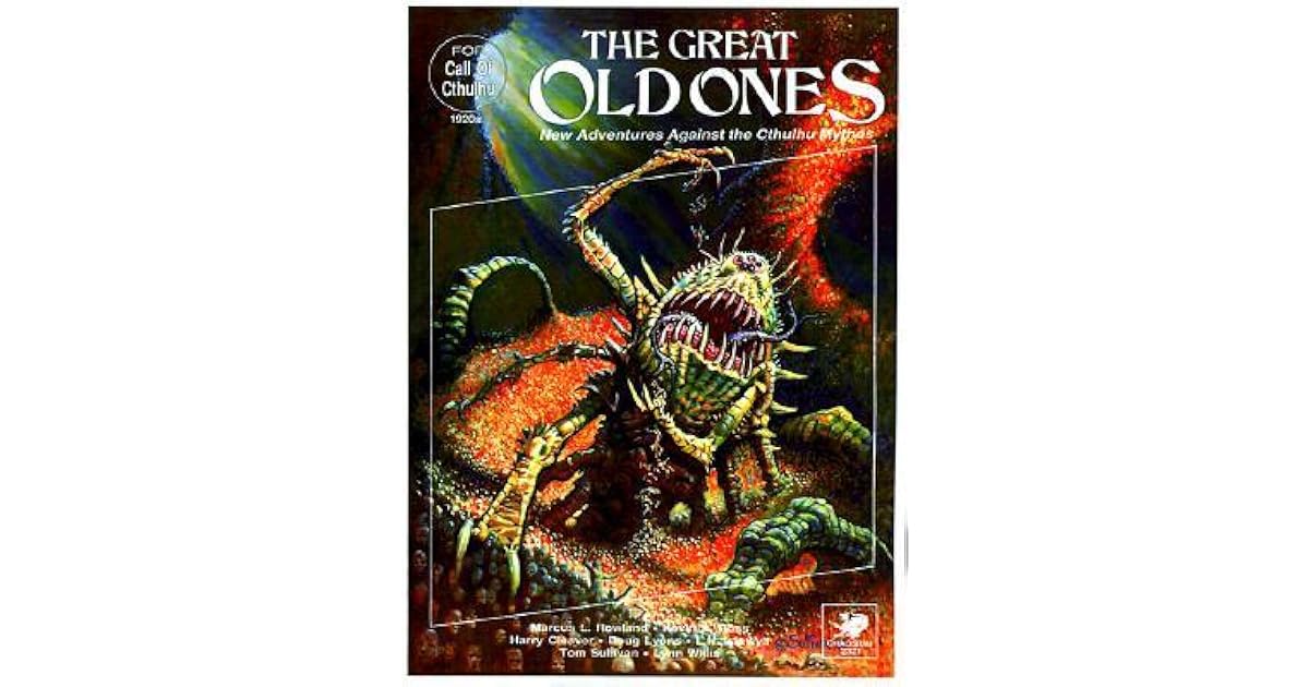 The Great Old Ones: New Adventures Against the Cthulhu Mythos by Marcus ...