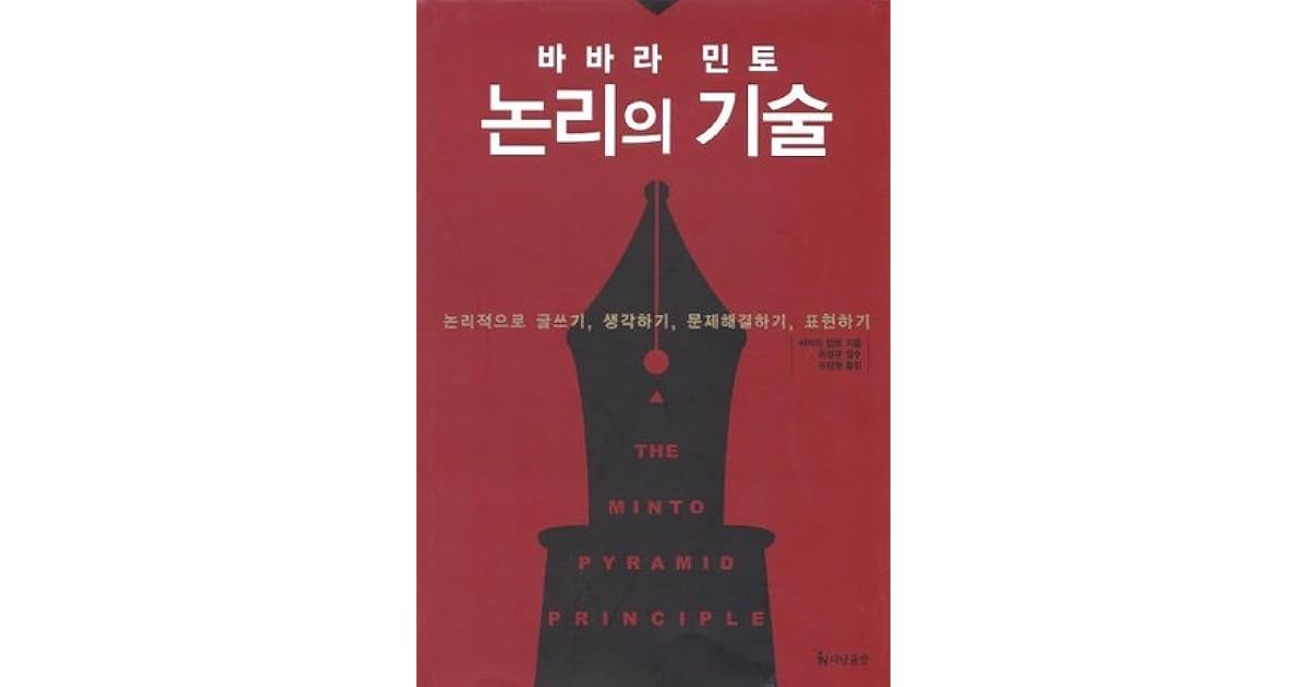 The Minto Pyramid Principle by Barbara Minto