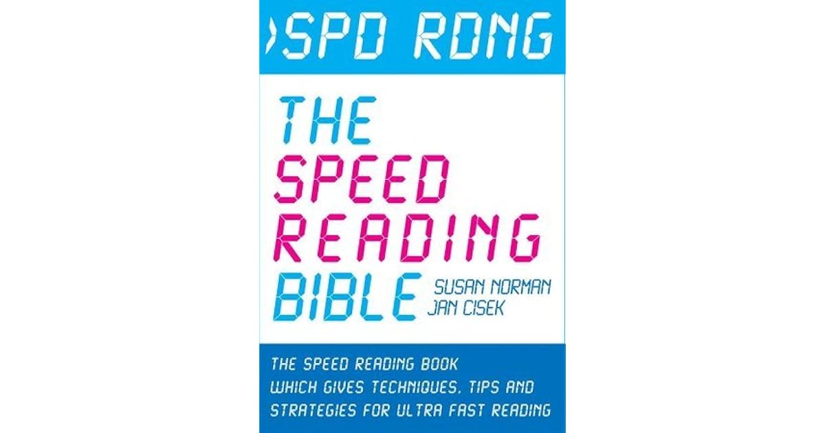 Spd Rdng by Susan Norman
