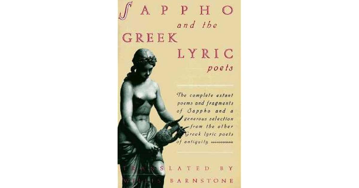 Sappho and the Greek Lyric Poets by Willis Barnstone