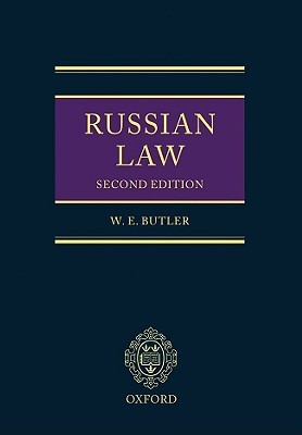 Russian Law by William E. Butler