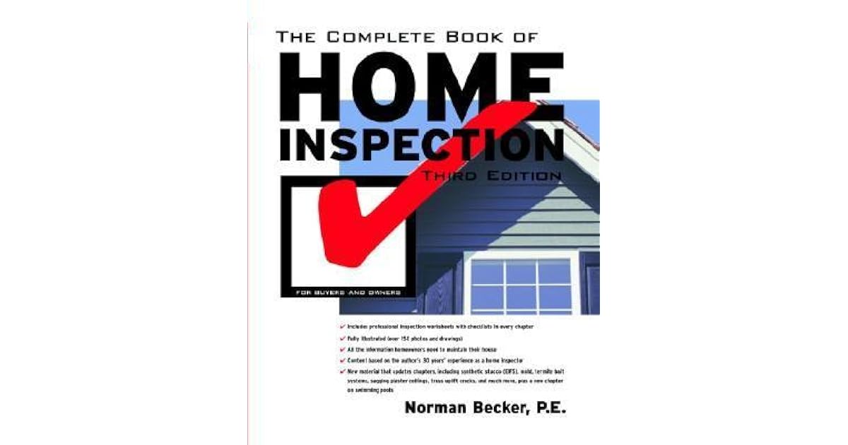The Complete Book Of Home Inspection by Norman Becker