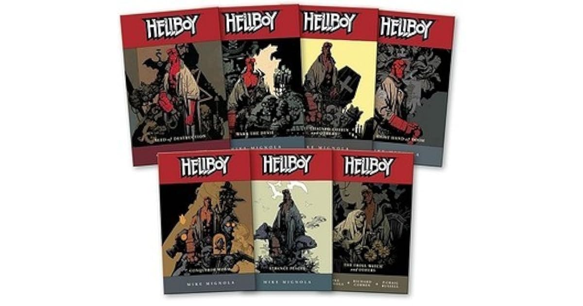 The Hellboy Collection: The Story So Far Volumes 1-7 Bundle by Mike Mignola