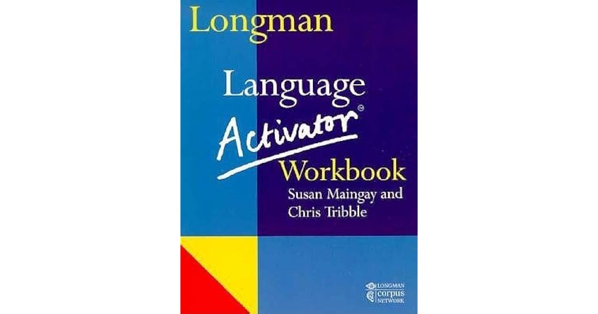 Longman Language Activator Workbook by Addison Wesley Longman