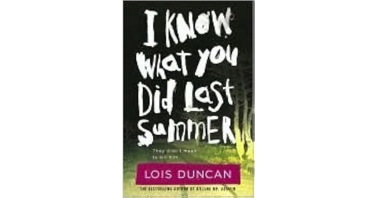 I Know What You Did Last Summer by Lois Duncan