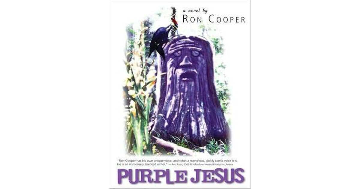 Purple Jesus by Ron Cooper