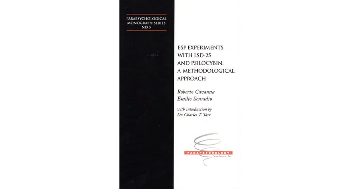 ESP Experiments with LSD25 and Psilocybin by Roberto Cavanna