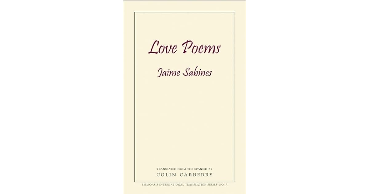 Love Poems by Jaime Sabines