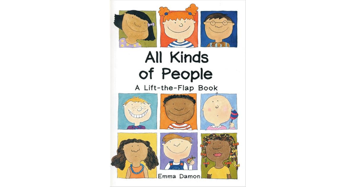 All Kinds of People: A Lift-the-Flap Book by Sheri Safran