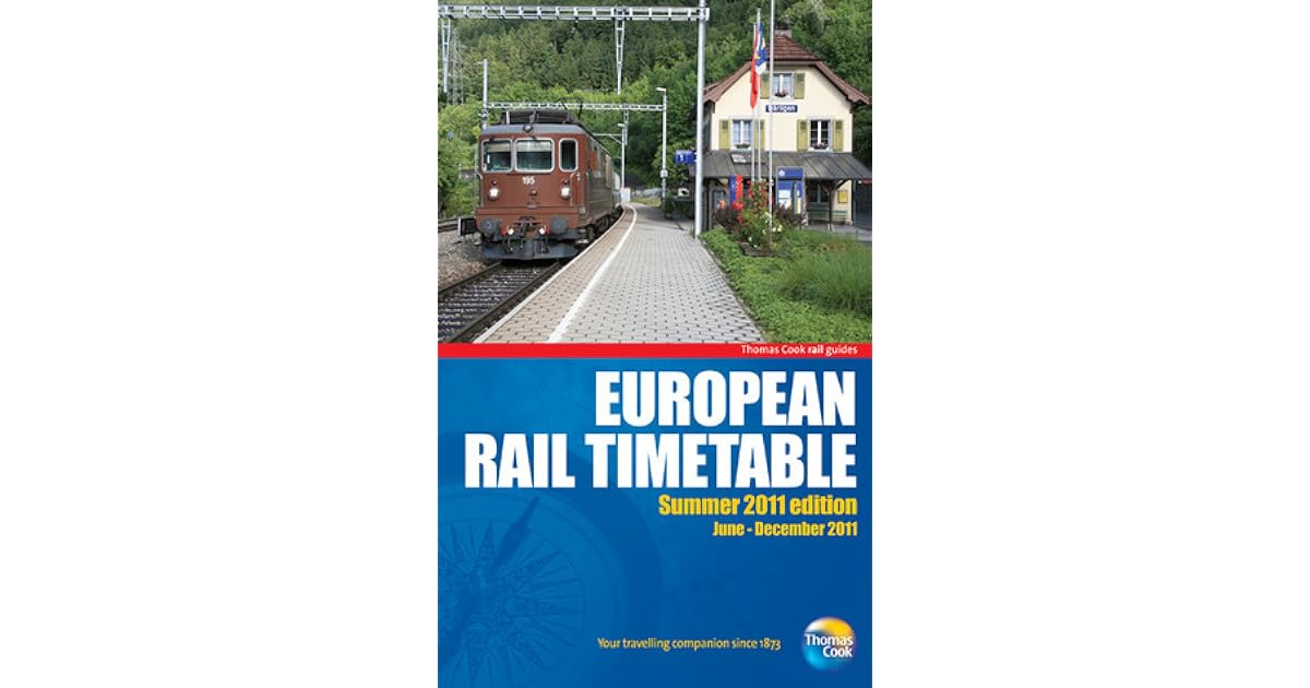European Rail Timetable Summer 2011 by Thomas Cook Publishing