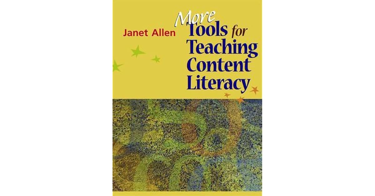 More Tools for Teaching Content Literacy by Janet Allen