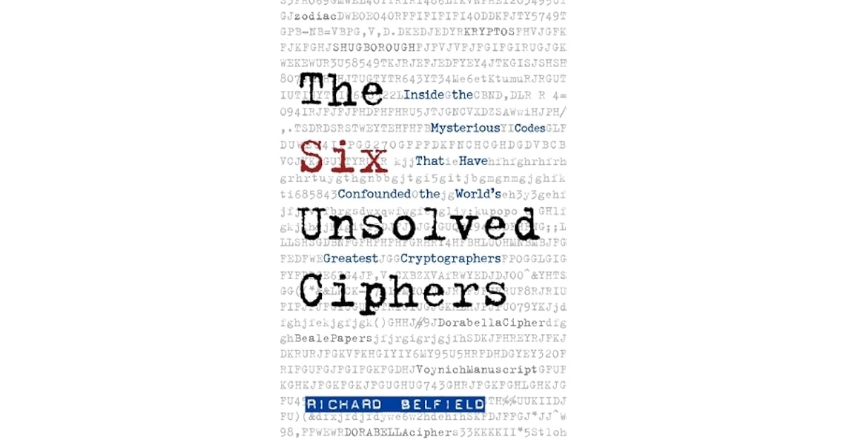 The Six Unsolved Ciphers: Inside the Mysterious Codes That Have ...