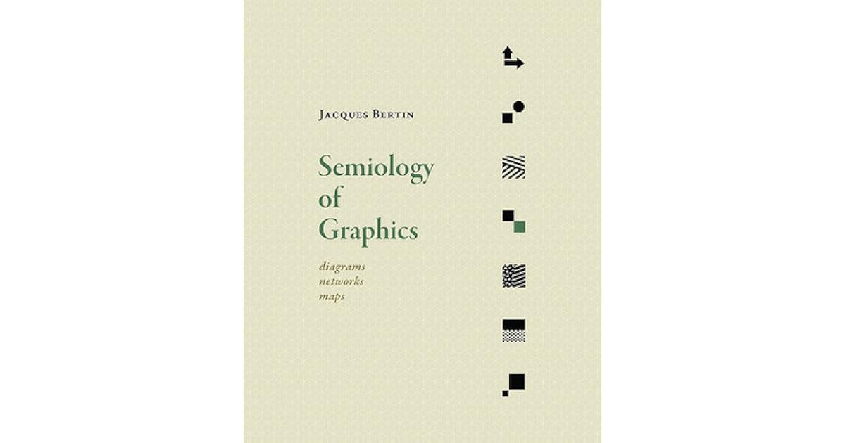 Semiology of Graphics: Diagrams, Networks, Maps by Jacques Bertin