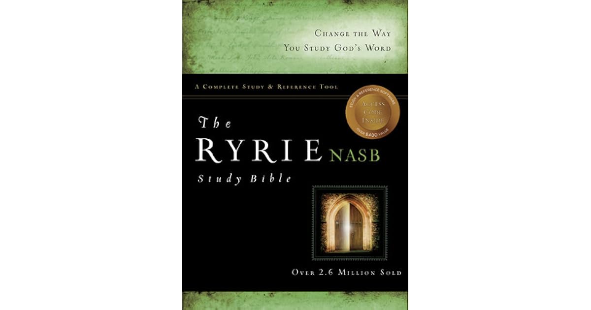 The Ryrie Study Bible: -NASB by Anonymous