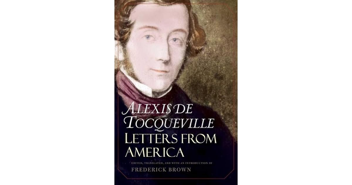 Letters from America by Alexis de Tocqueville