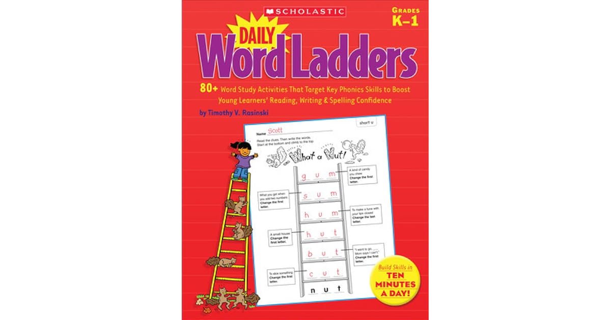 Daily Word Ladders: Grades K–1: 80+ Word Study Activities That Target ...