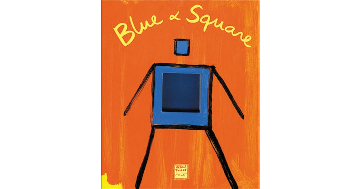 Blue Square by Hervé Tullet