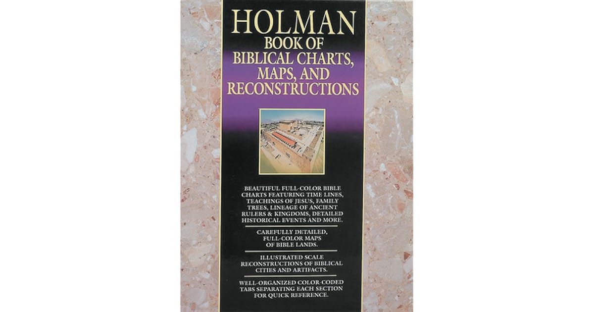 Holman Book of Biblical Charts, Maps, and Reconstructions by Marsha A ...