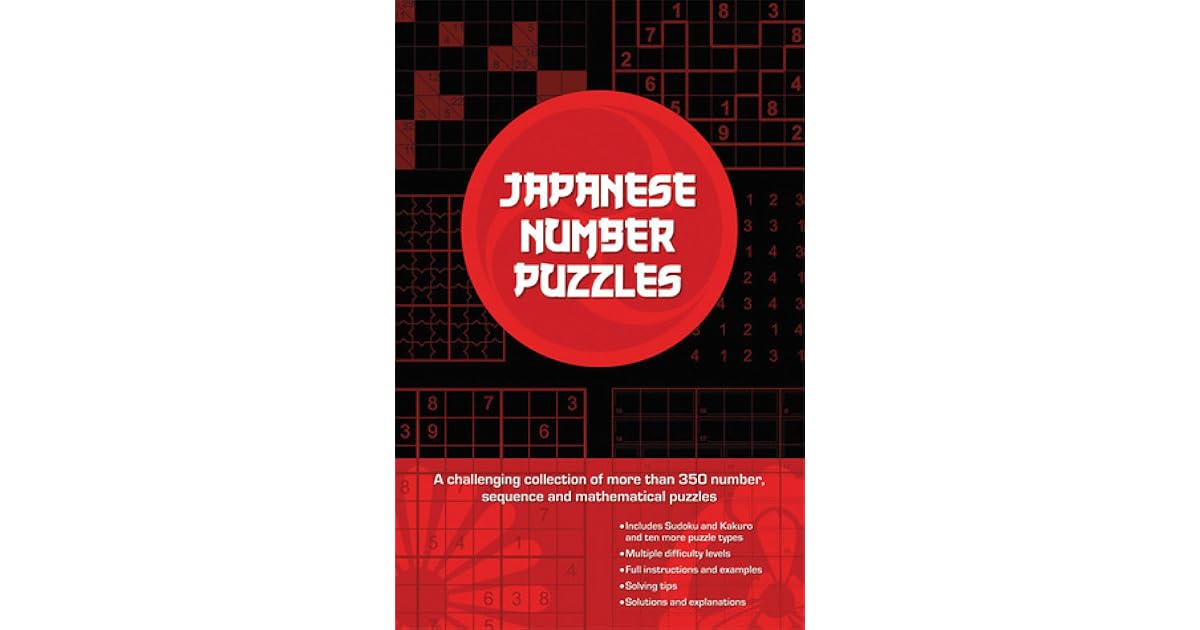 Japanese Number Puzzles By Puzzler Media