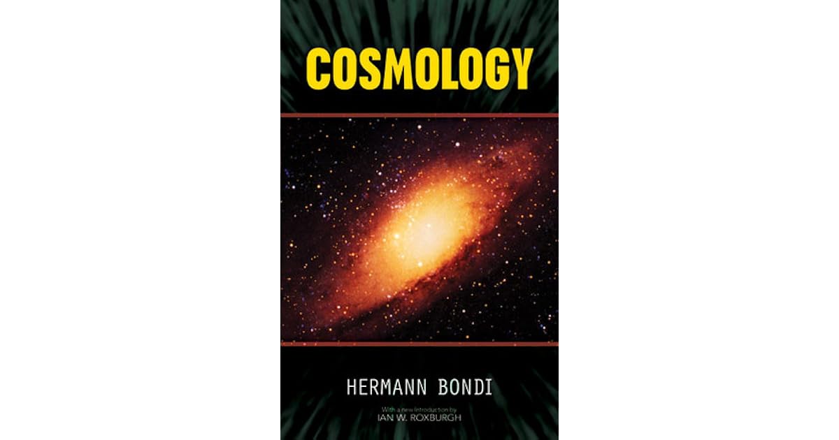 Cosmology by Hermann Bondi