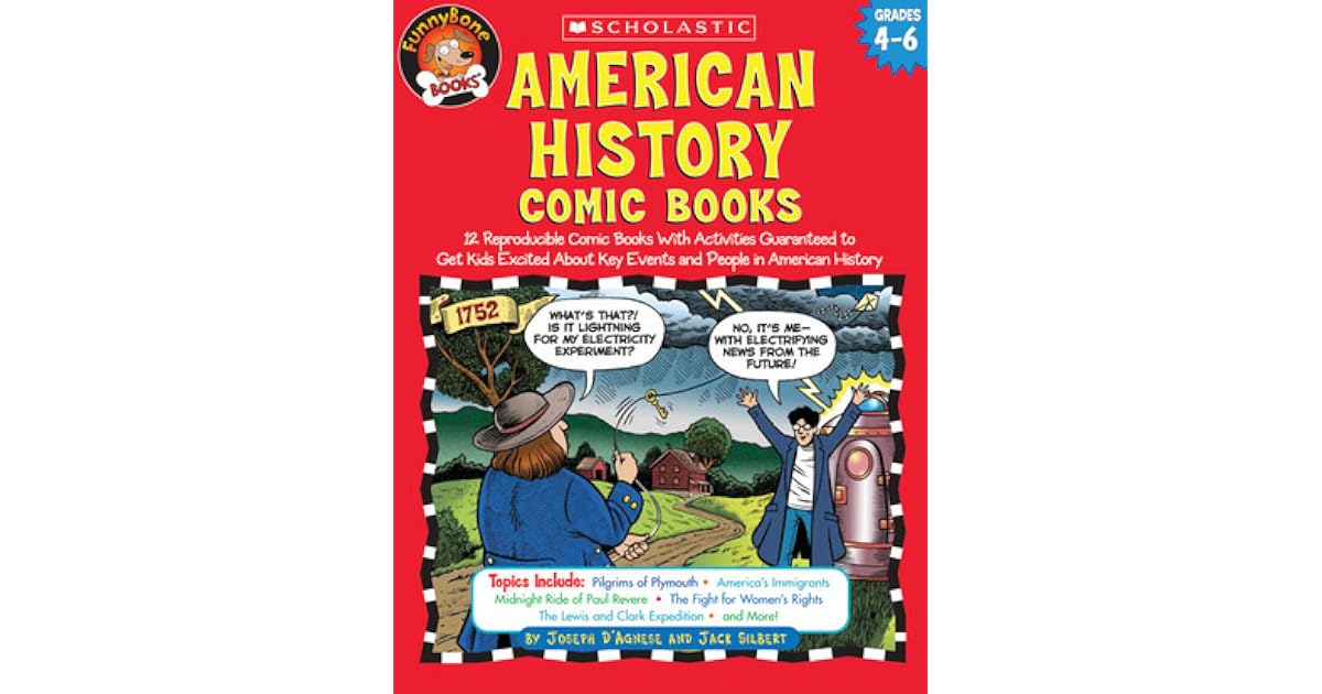 Book giveaway for FunnyBone Books: American History Comic Books: Twelve ...