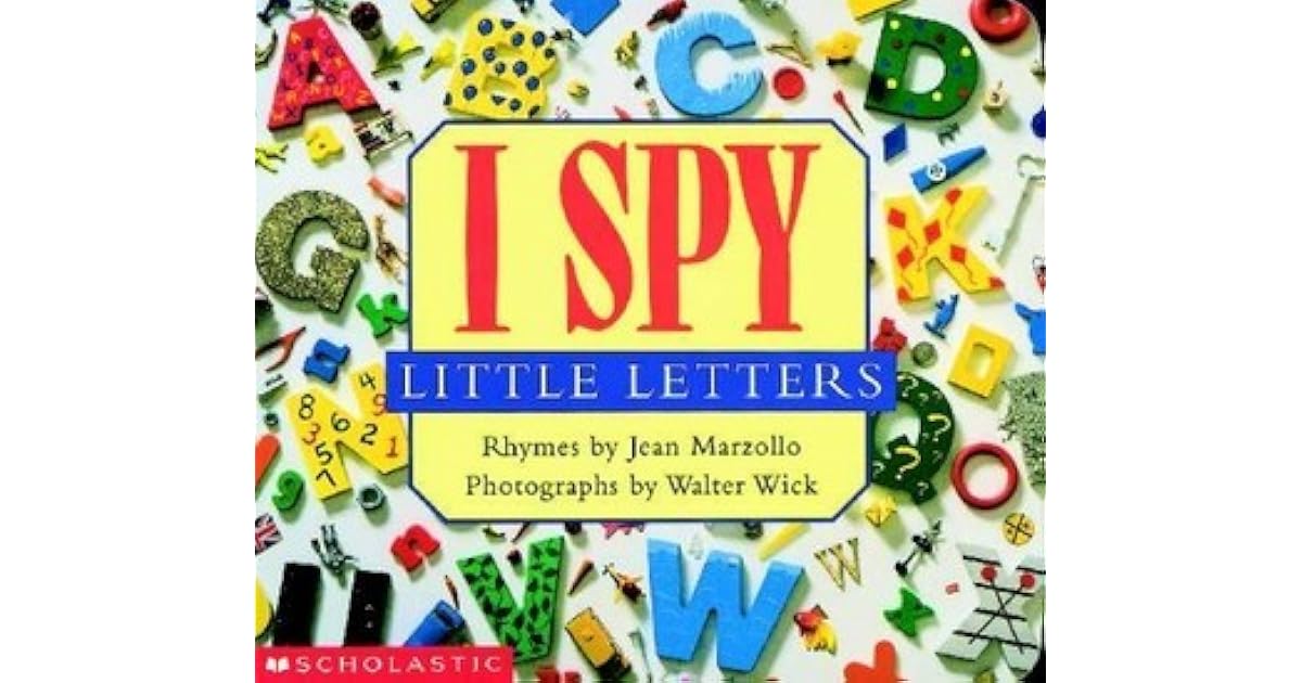 I Spy Little Letters (I Spy Board Books) by Jean Marzollo