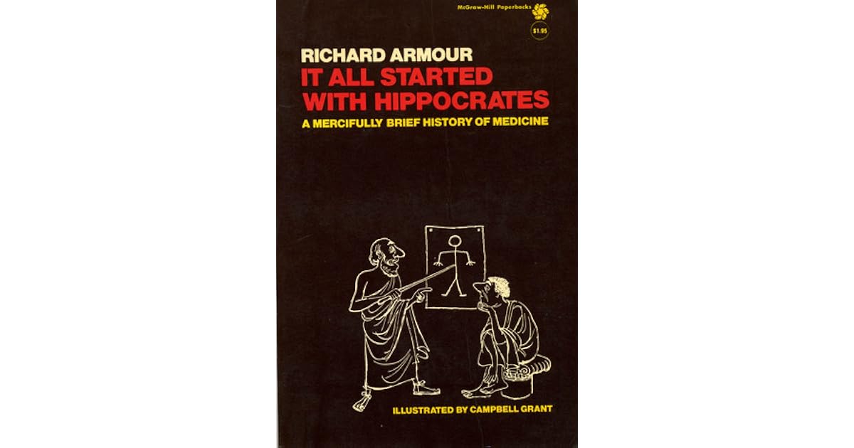 It All Started With Hippocrates--A Mercifully Brief History of Medicine ...