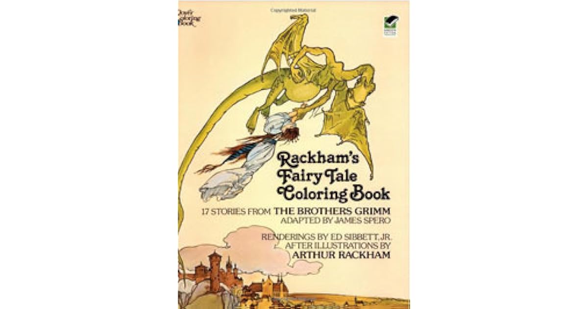 Rackham's Fairy Tale Coloring Book by Arthur Rackham