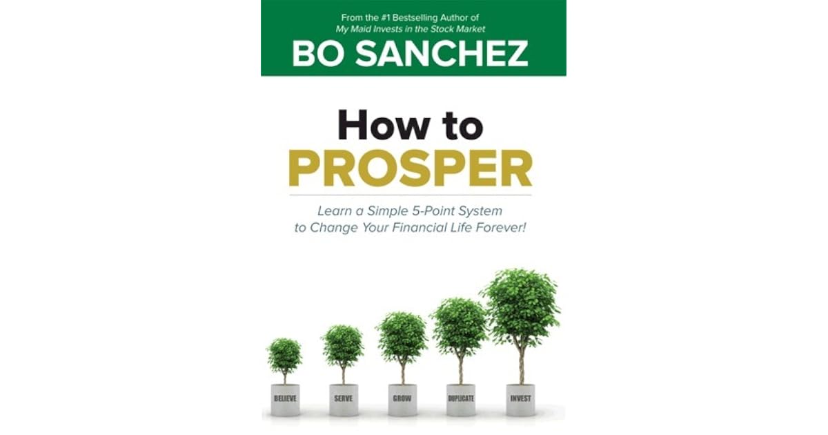 How to Prosper by Bo Sánchez