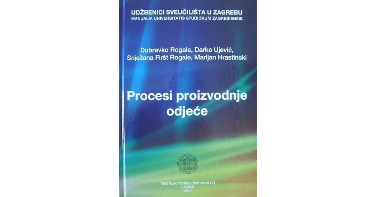 Procesi proizvodnje odjeće by Dubravko Rogale
