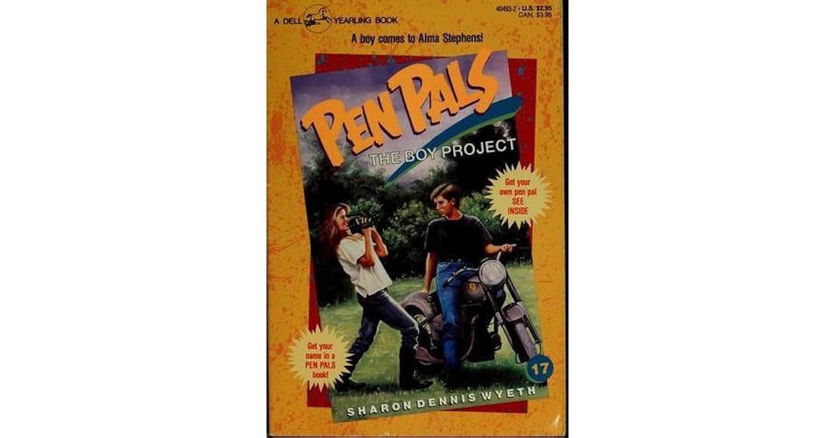 The Boy Project (Pen Pals, No 17) by Sharon Dennis Wyeth