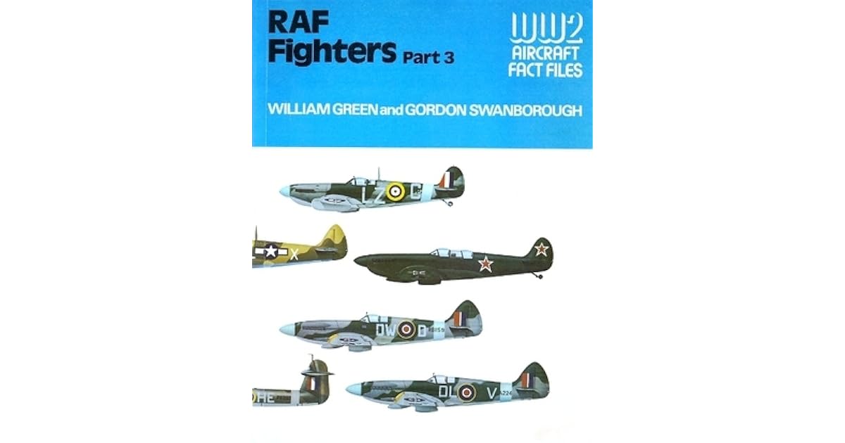 RAF Fighters, Part 3 (WW2 Aircraft Fact Files) by William Green
