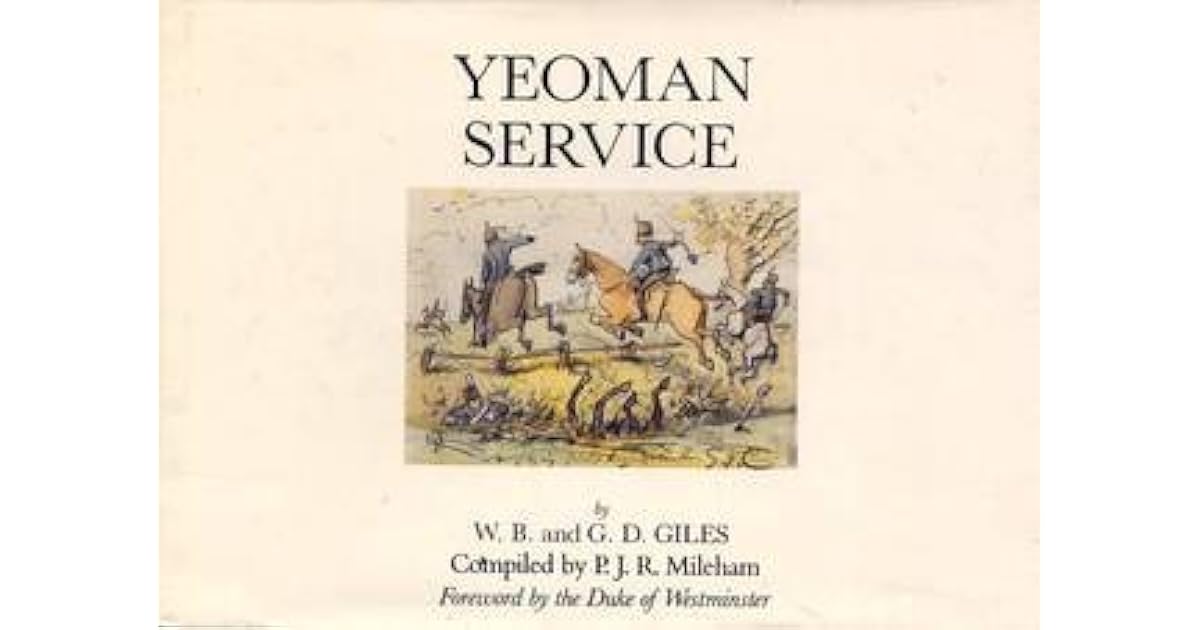 Yeoman Service Contemporary Cartoons of the Suffolk Yeomanry Cavalry ...