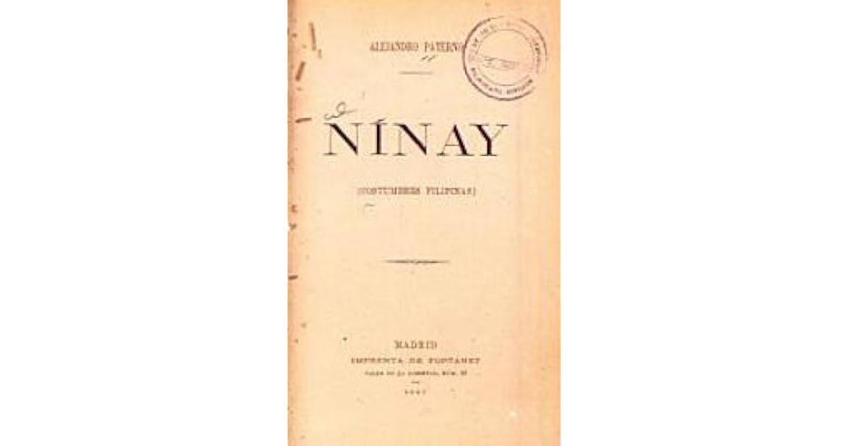 Nínay by Pedro A. Paterno