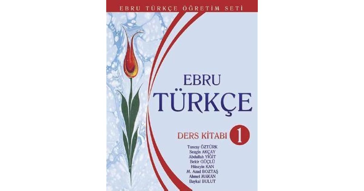 Ebru Türkçe Ders Kitabı 1 by Tuncay Öztürk