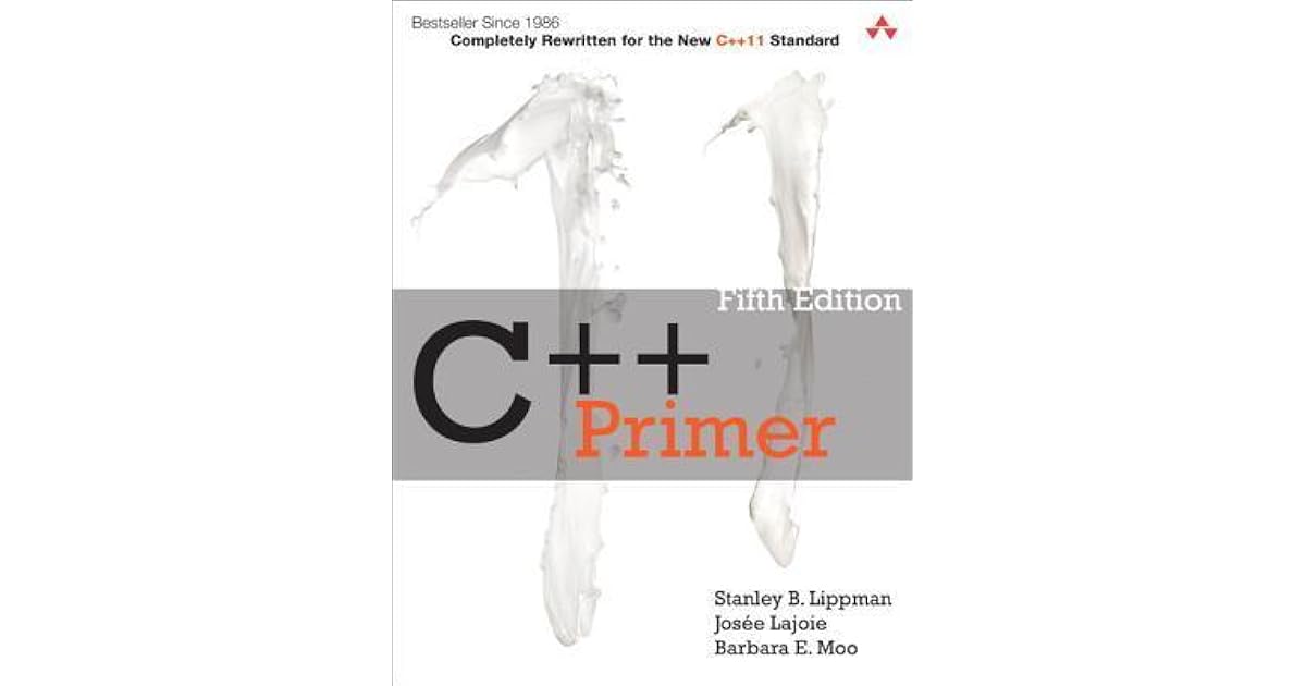 C++ Primer by Stanley B. Lippman