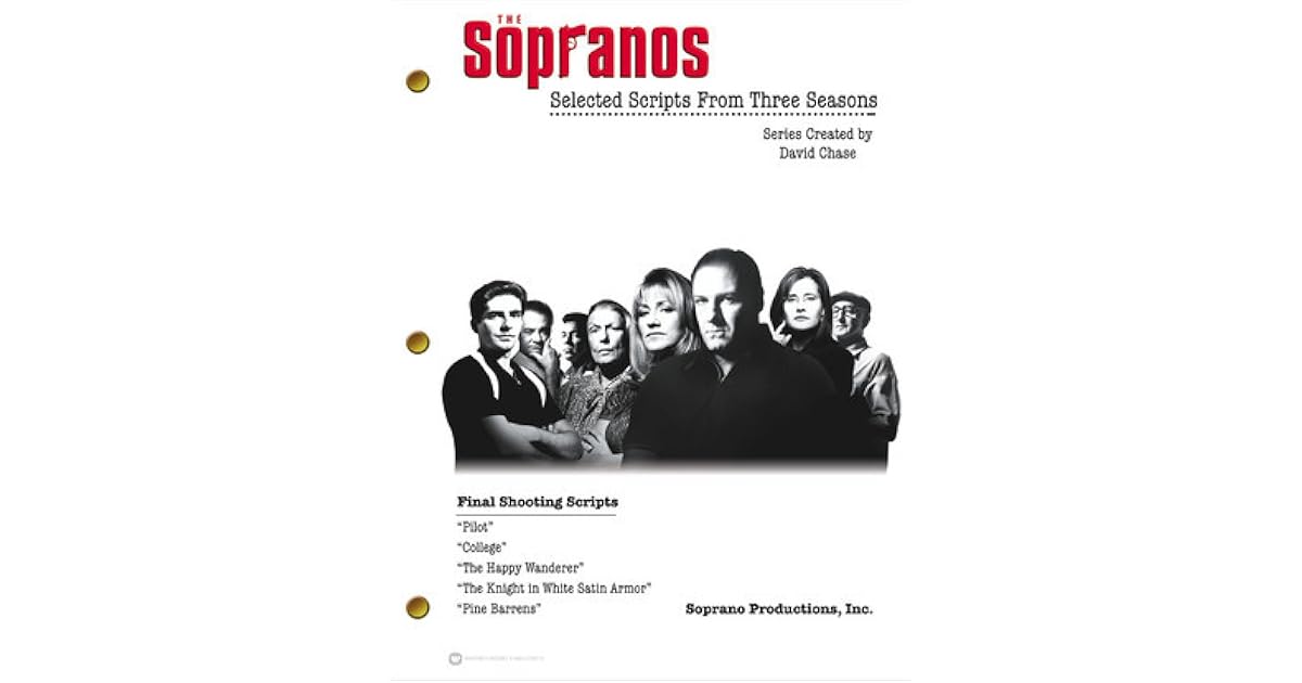 The Sopranos (SM): Selected Scripts from Three Seasons by David Chase
