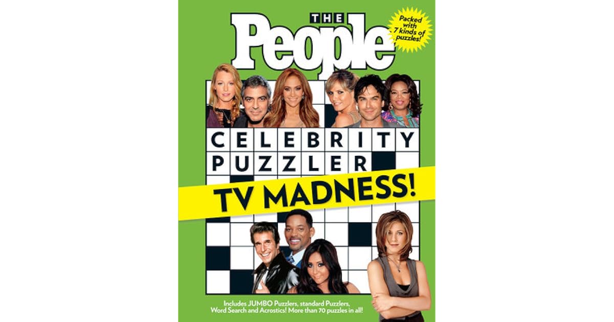 PEOPLE Celebrity Puzzler TV Madness! by People Magazine