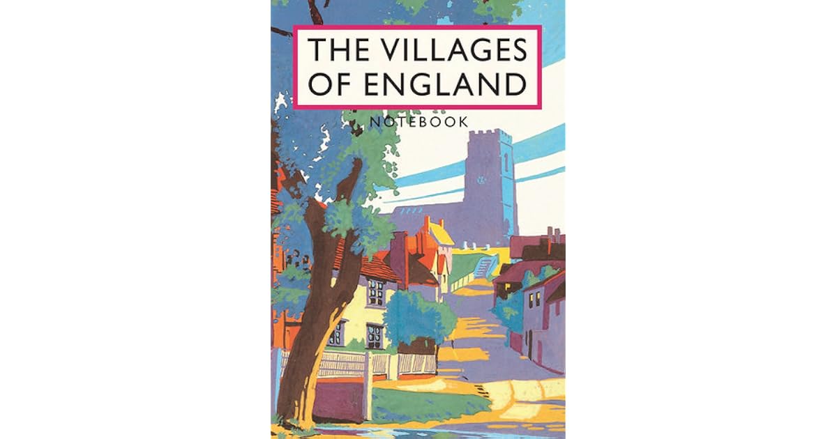 The Villages of England Notebook by Brian Cook