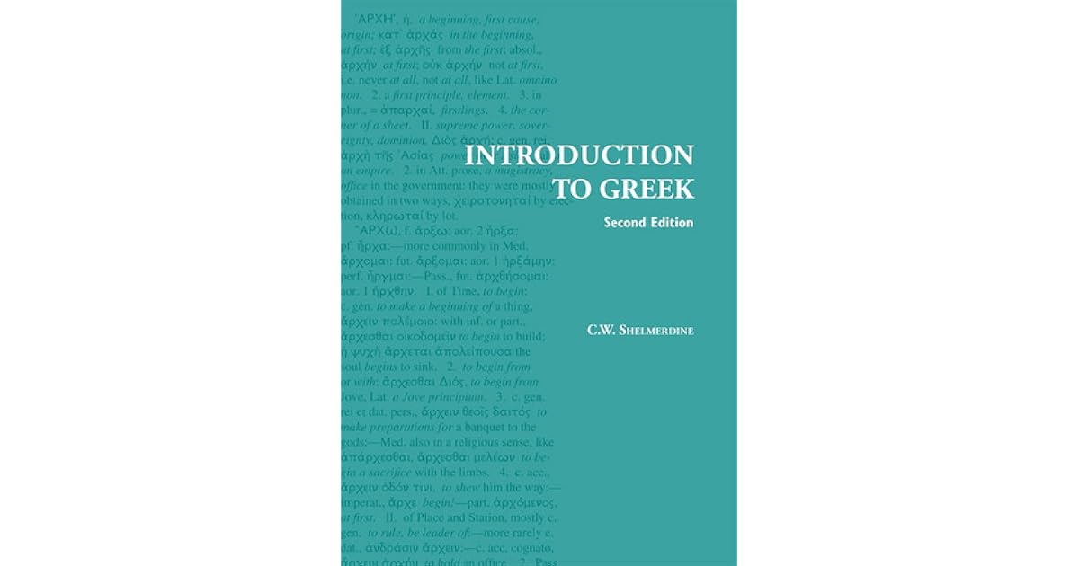 Introduction to Greek by Cynthia W. Shelmerdine